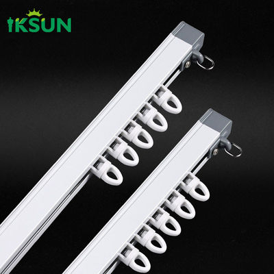 Ivory Extendable Curtain Track Telescopic Rail Stretched Adjustable ...