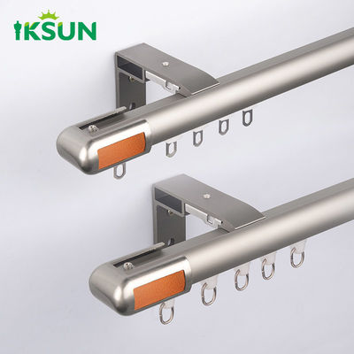 Raw Material Electric Curtain Rails Aluminum Motorized Curtain Track ...
