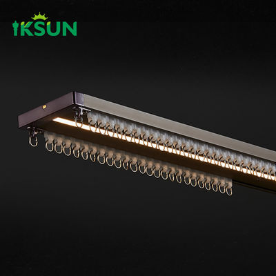 Led Strip Light Curtain Track Electrophoresis Recessed Light Double ...