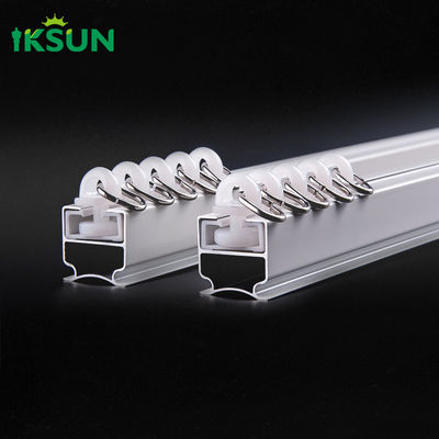 Single Curtain Rail Track Aluminum With Track Curtain System For ...